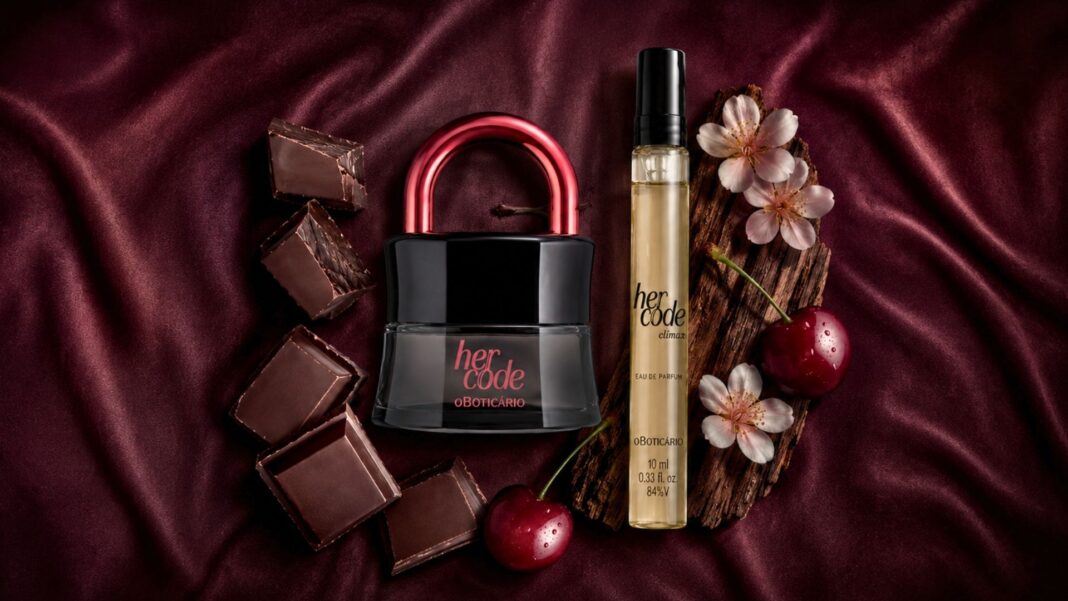 O Boticário libera novo brinde do perfume Her Code Clímax e incentiva ...